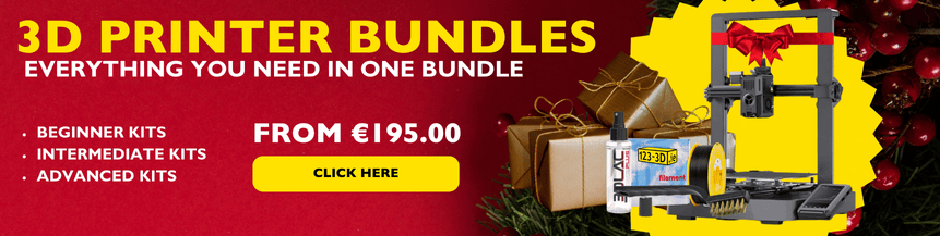Buy 3D printers, filament, parts & tools | lowest prices | 123-3D.ie